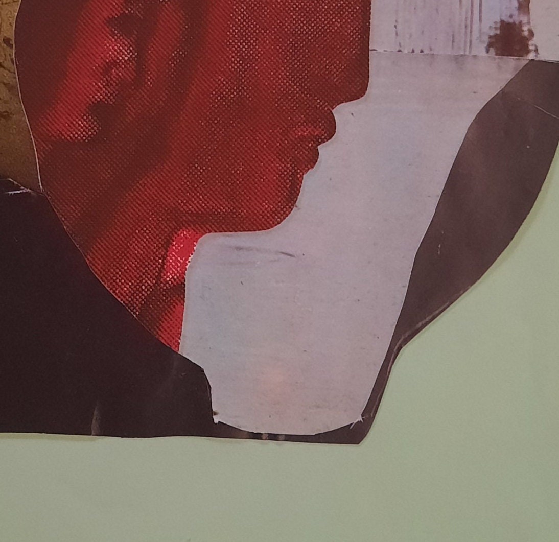 Modern Collage, Original Collage Art, Contemporary Collage, Handmade ...