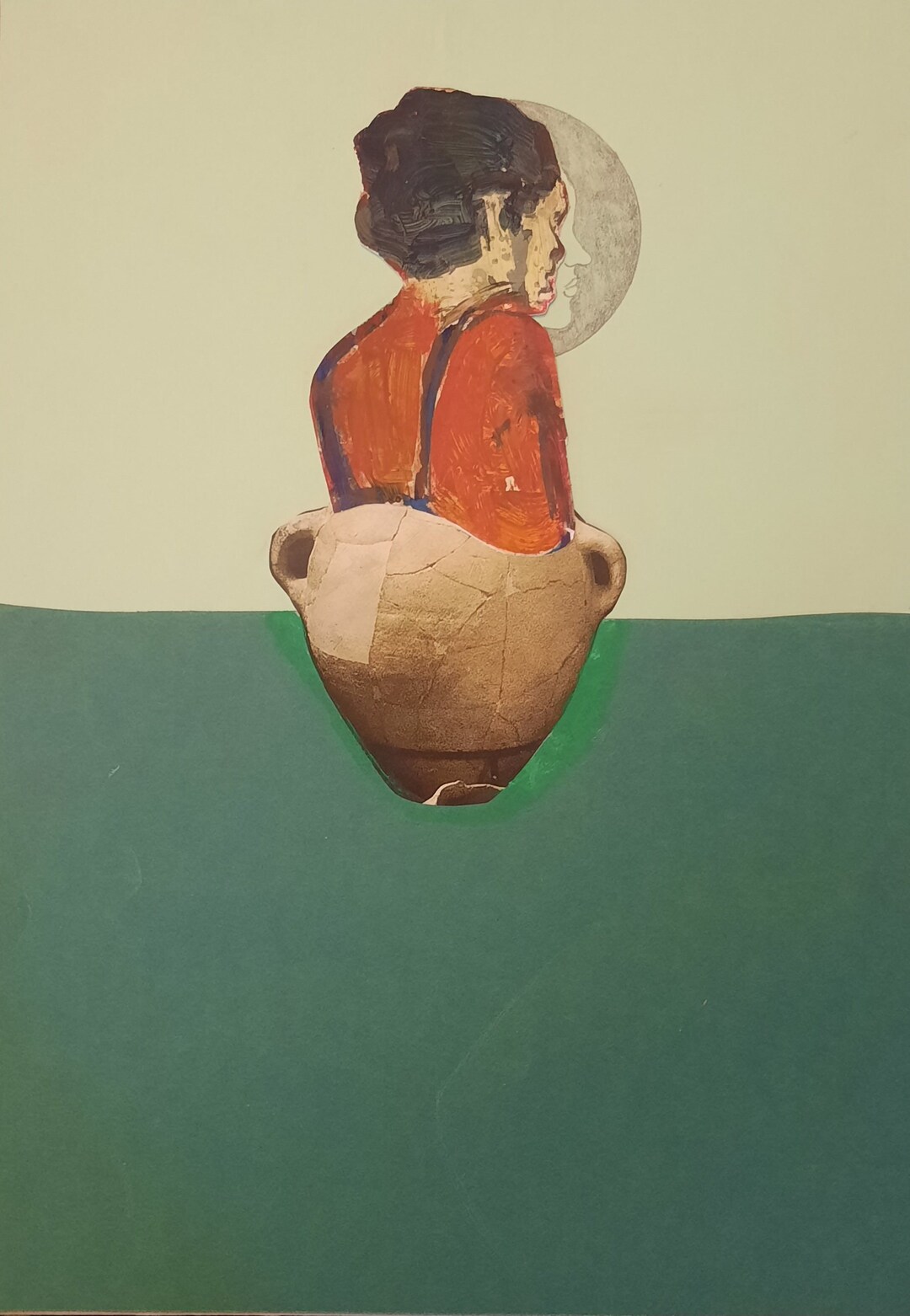 Modern Collage, Original Collage Art, Contemporary Collage, Handmade ...