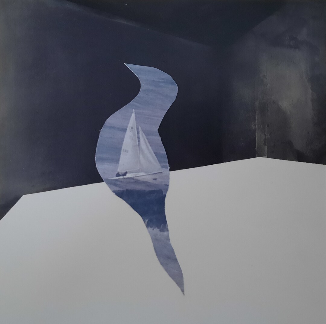 Modern Collage, Original Collage Art, Contemporary Collage, Handmade ...