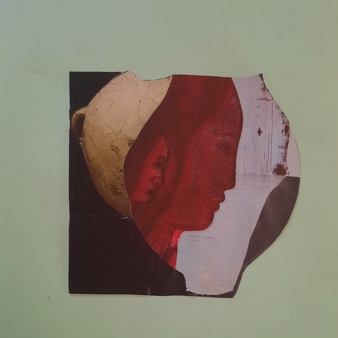 Modern Collage, Original Collage Art, Contemporary Collage, Handmade ...