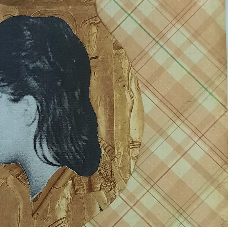 Modern Collage, Original Collage Art, Contemporary Collage, Handmade ...