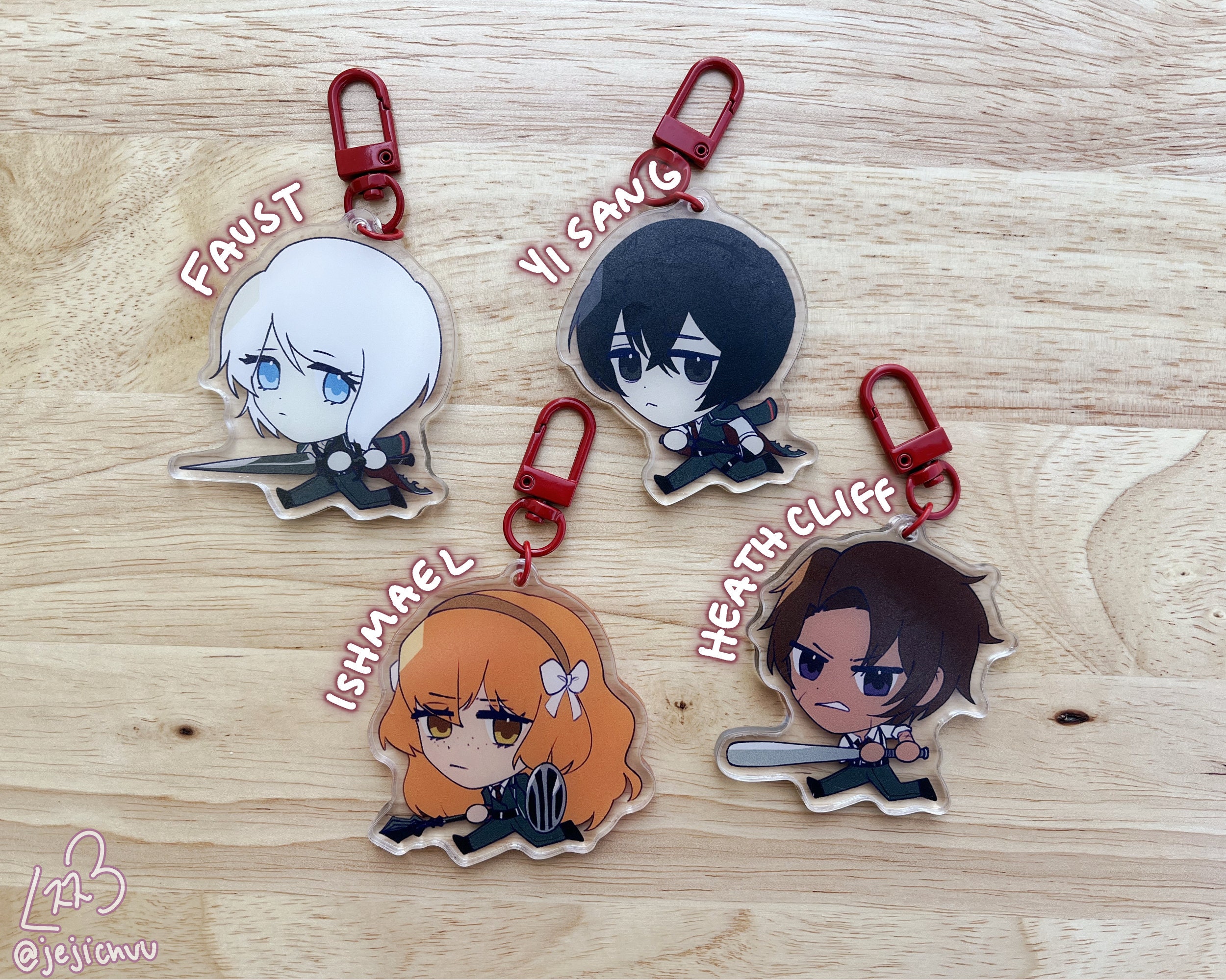 Limbus Company Acrylic Charms - Etsy