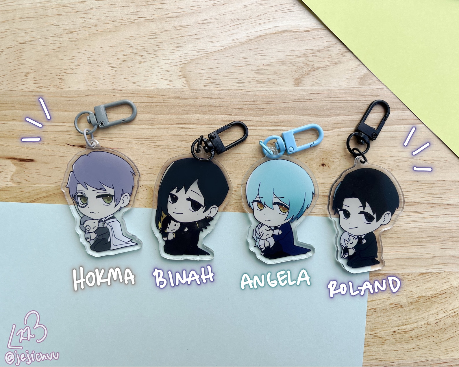 Library of Ruina Acrylic Charms - Etsy