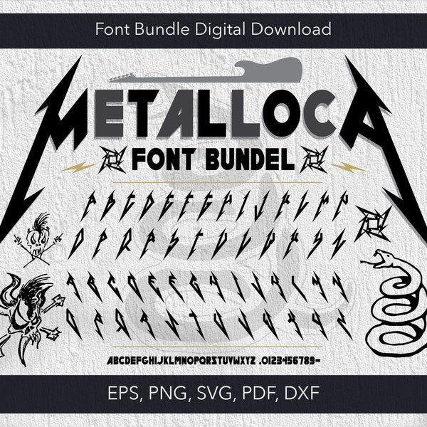 Metallica Svg - Etsy