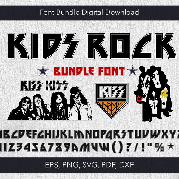 Metal Band Design Bundle - Etsy