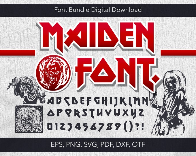 Rock Band Svg, Slayer Font, Slayer Tshirt, Slayer Font, Cricut Svg ...