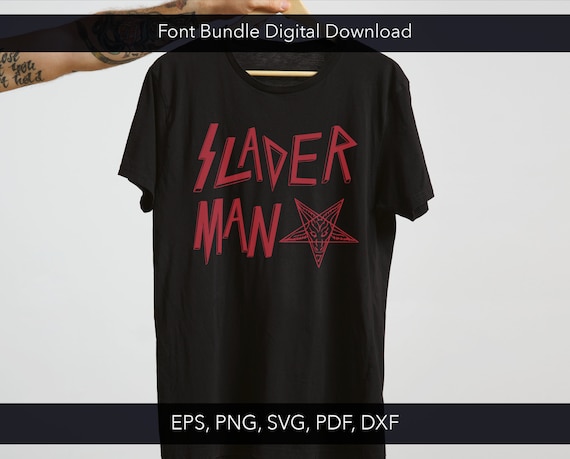 Slayer Logo Schriftart Hate Font — Rupal Hira
