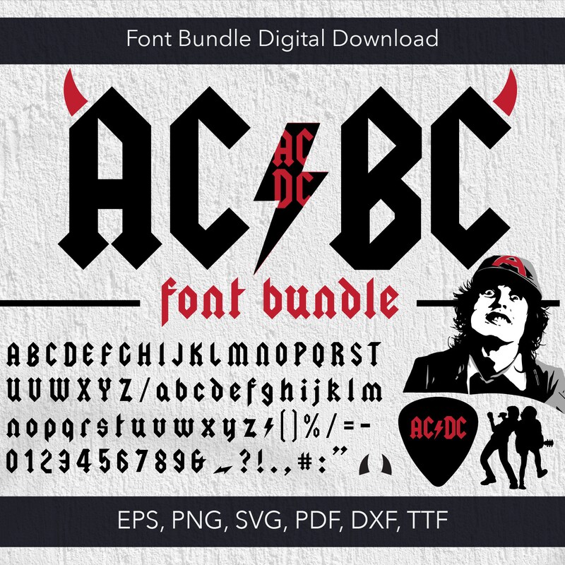 Acdc - Etsy