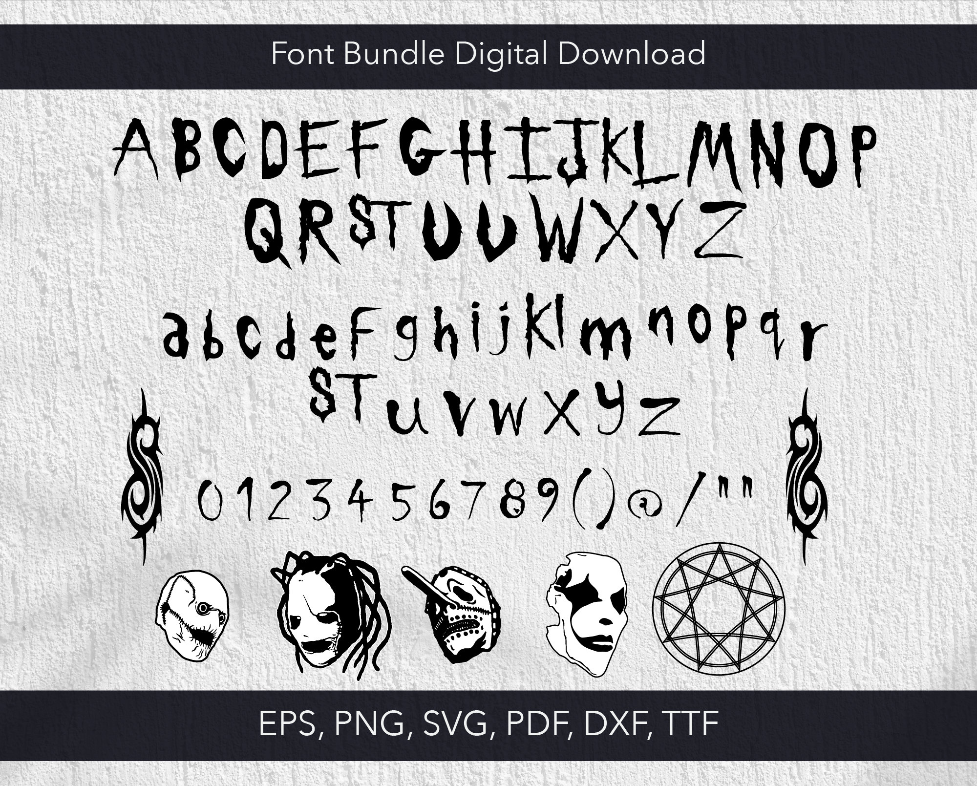 Rock Band Svg, Slipknot Shirt Svg, Slipknot Band, Slipknot Font Svg ...