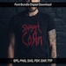 Rock Band Font SVG, Metal Music Letters, Korn Style (digital Download ...