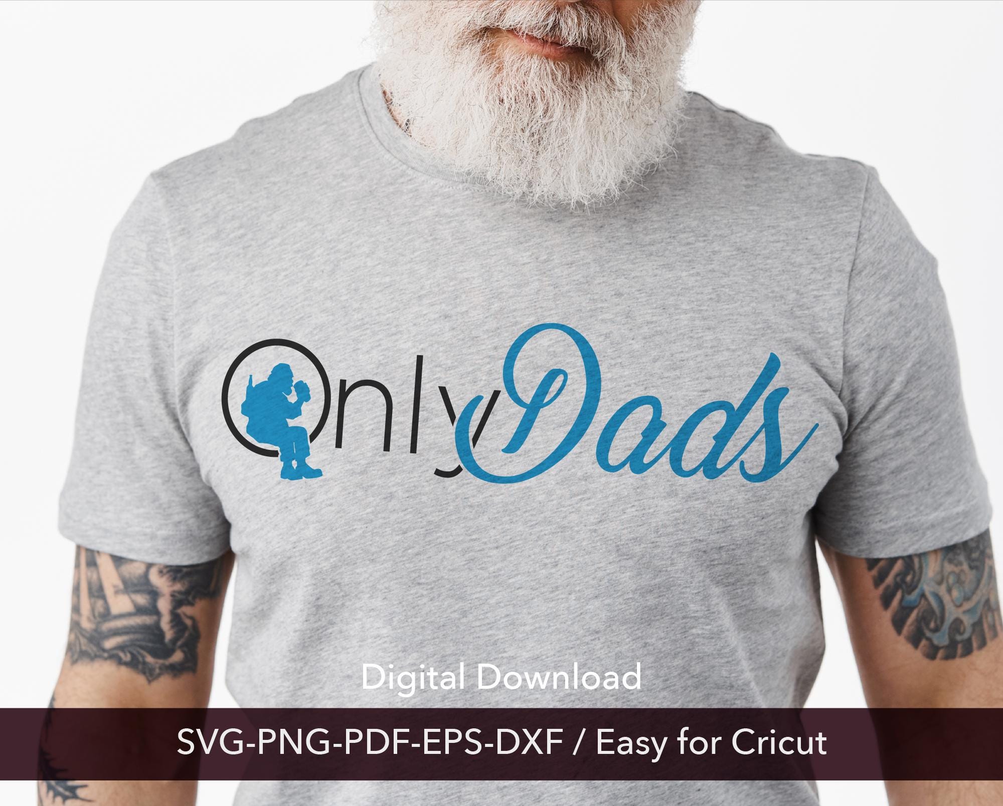 Only Dads Funny Fathers Day Png, Only Dads SVG, Onlydads Svg, Father's Day Png, Father's Day ...