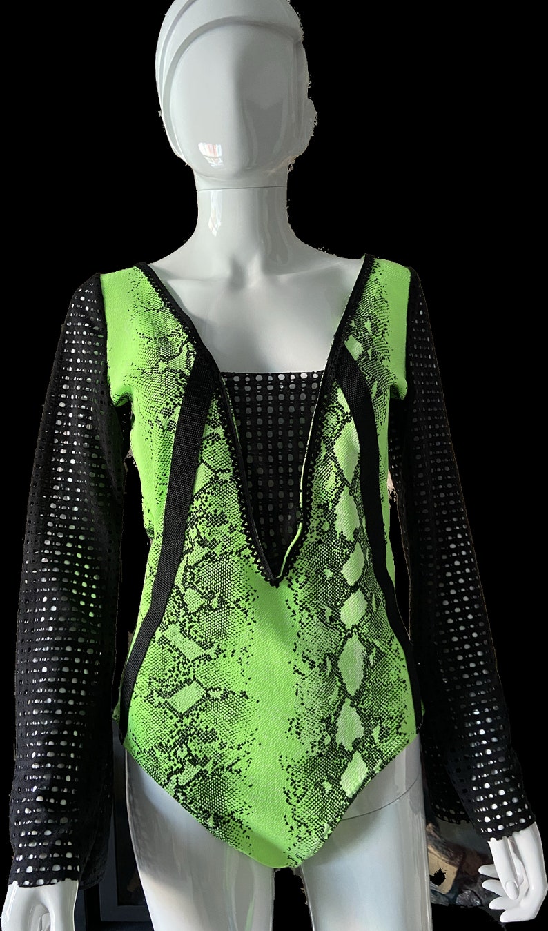 Mesh Snake Bodysuit - Etsy
