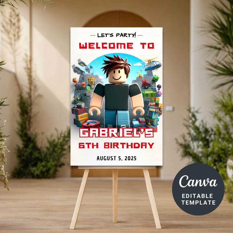 Roblox Poster - Etsy
