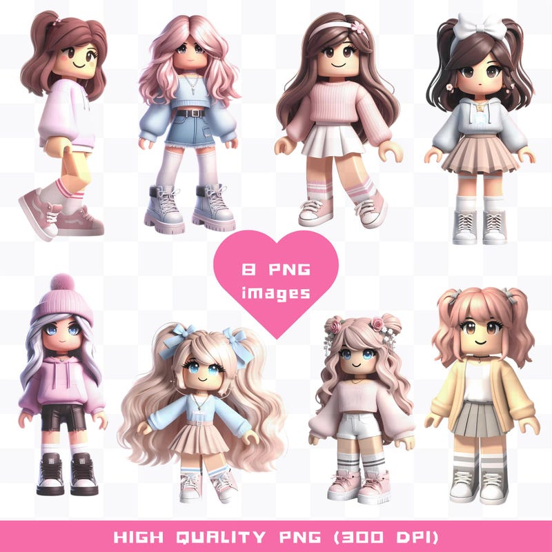 Roblox Clipart - Etsy