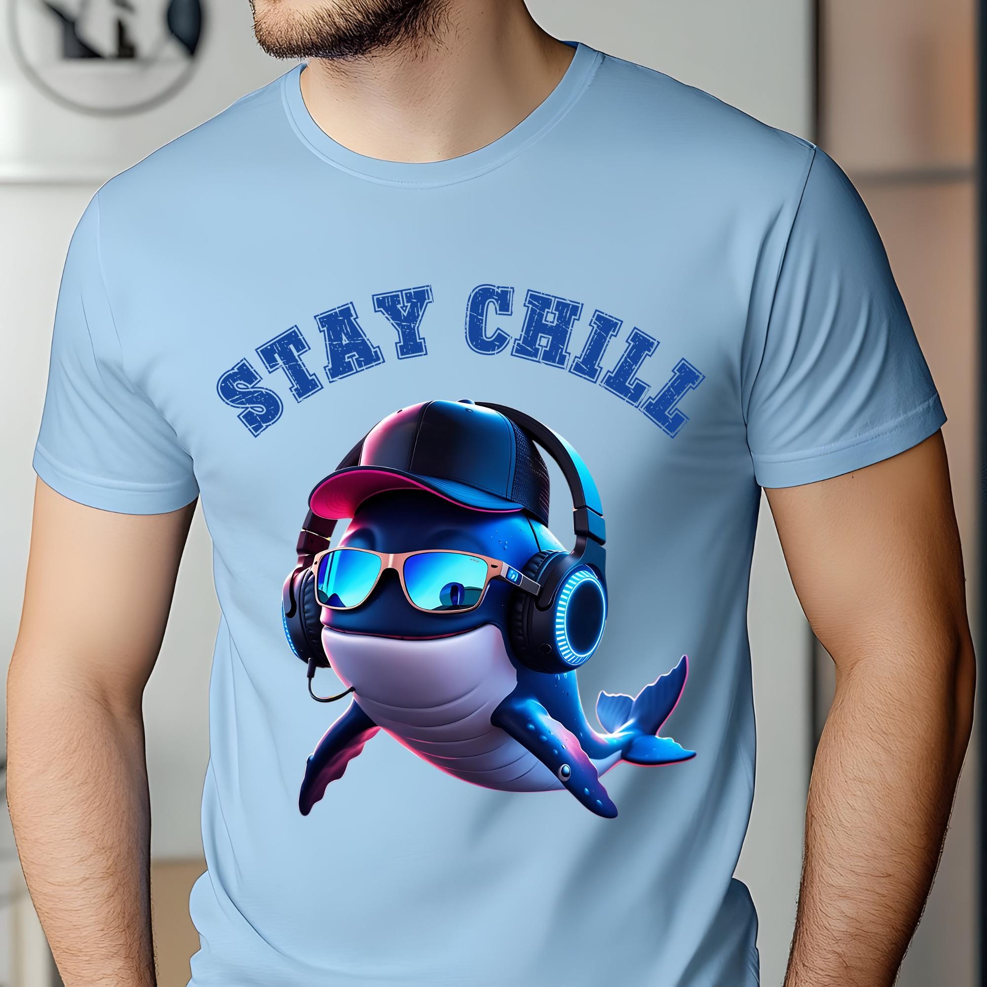 Stay Chill Png, Funny Fish Png, Fishing Lover, Fish Clipart, Marine ...