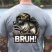 Bruh Fish Png, Funny Largemouth Bass Fishing PNG, Funny Fishing Png ...