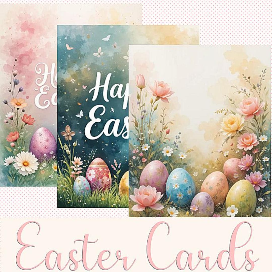 Easter Cards - Etsy