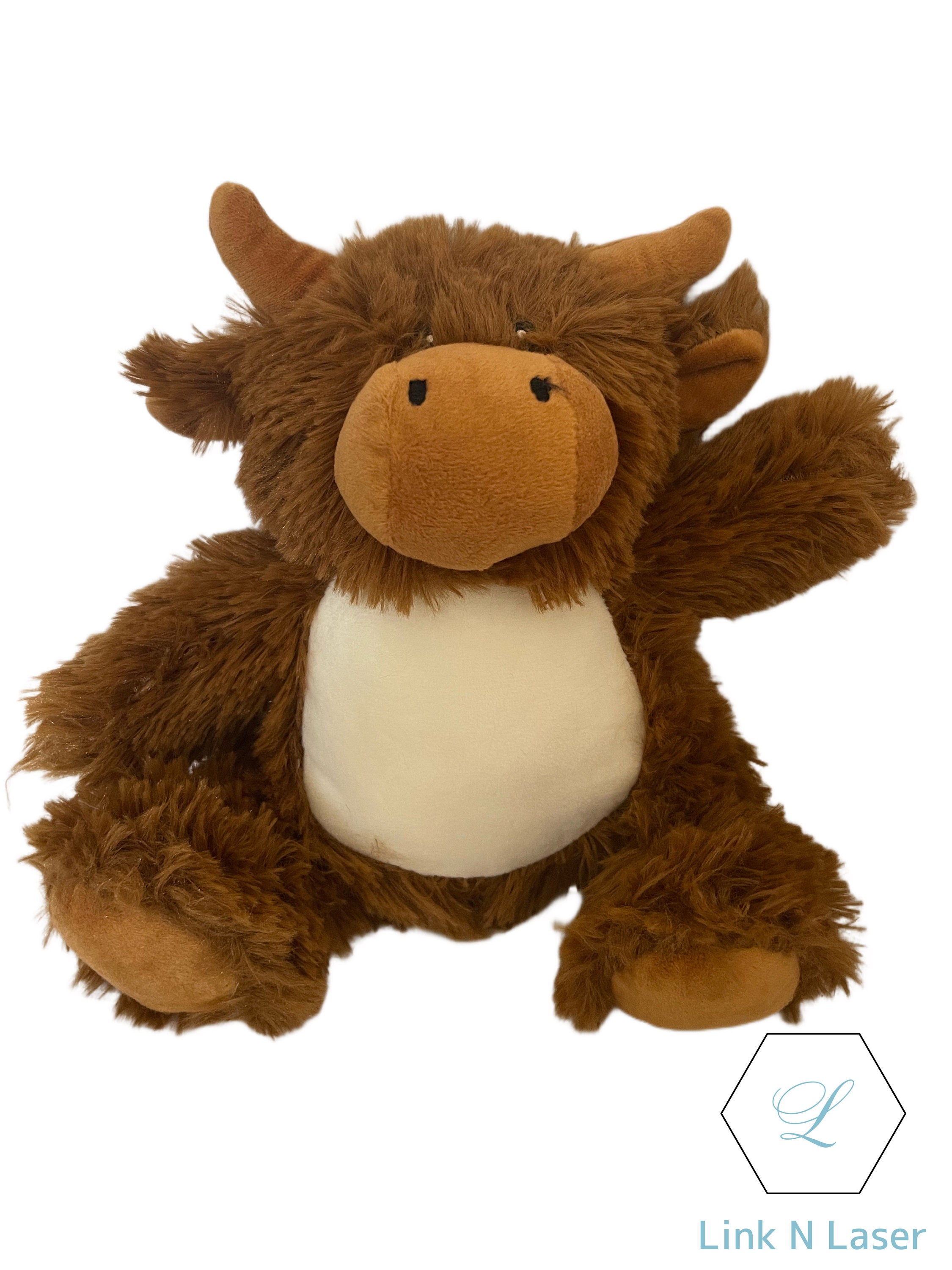 Personalised Highland Cow Plush/teddy/soft Toy - Etsy
