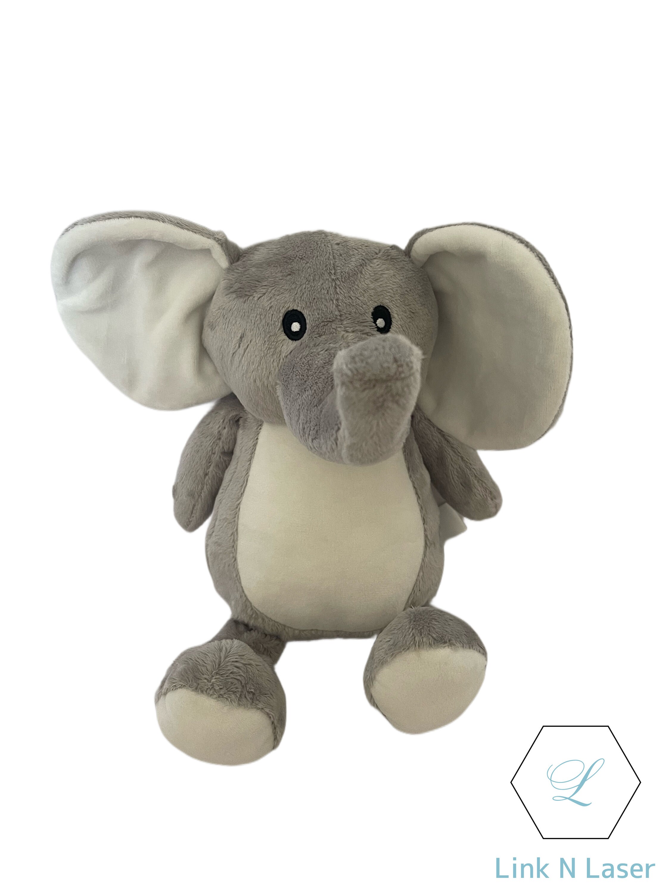 Personalised Elephant Plush/soft Toy/teddy - Etsy