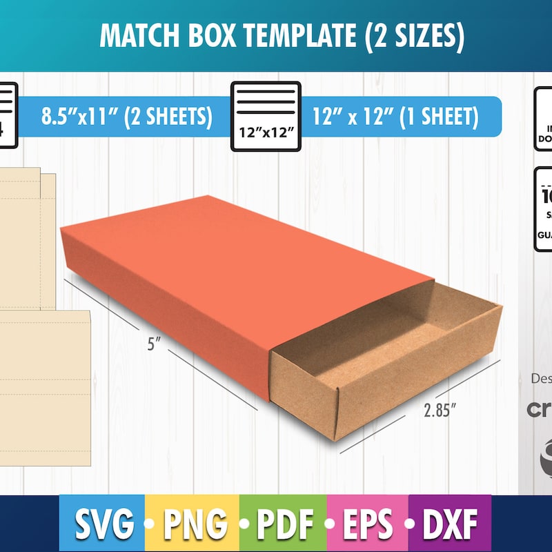 Blank Match Box - Etsy