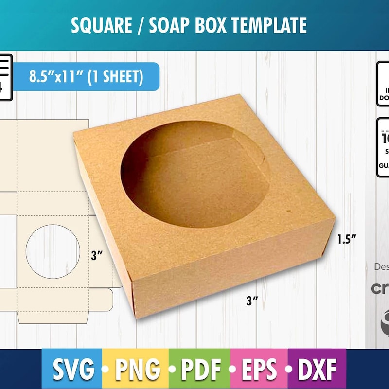 Soap Box Cricut - Etsy