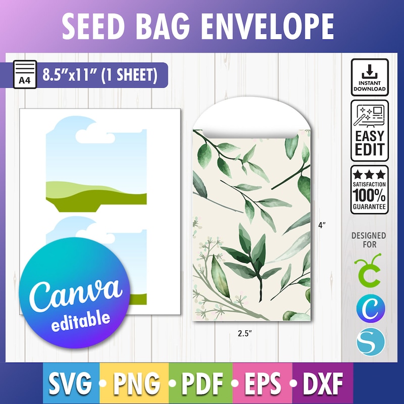 Seed Envelope - Etsy
