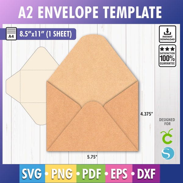 Envelope Template - Etsy