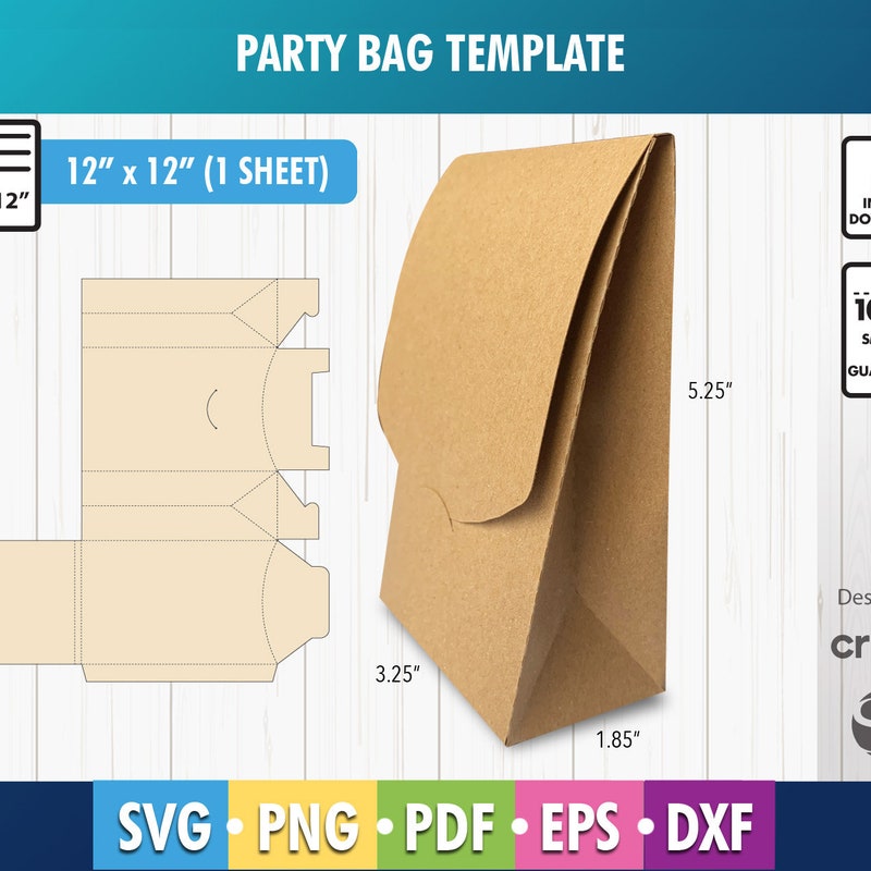Loot Bag Template - Etsy