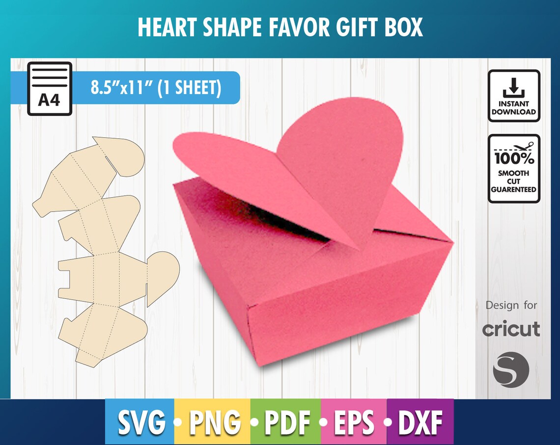 Birthday Party Gift Box Favor Box Wedding Gift Box SVG Wedding - Etsy