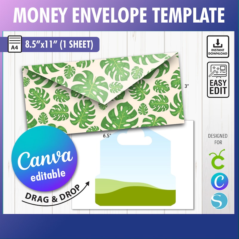 Money Envelopes in Green - Etsy