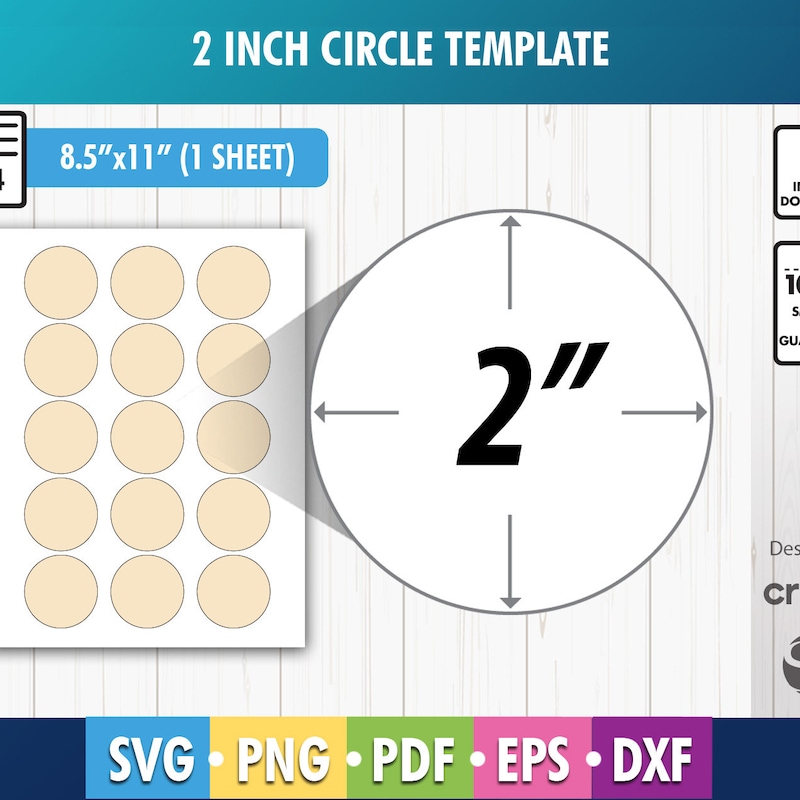 Ivory Circle Stickers Custom - Etsy