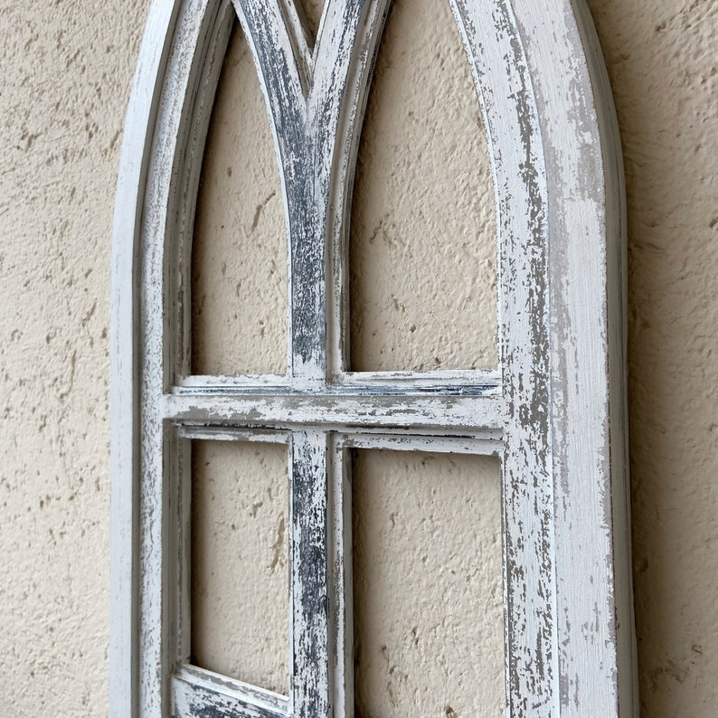 Farmhouse Window Frames. Distressed Church Windows, Farmhouse Decorfaux ...