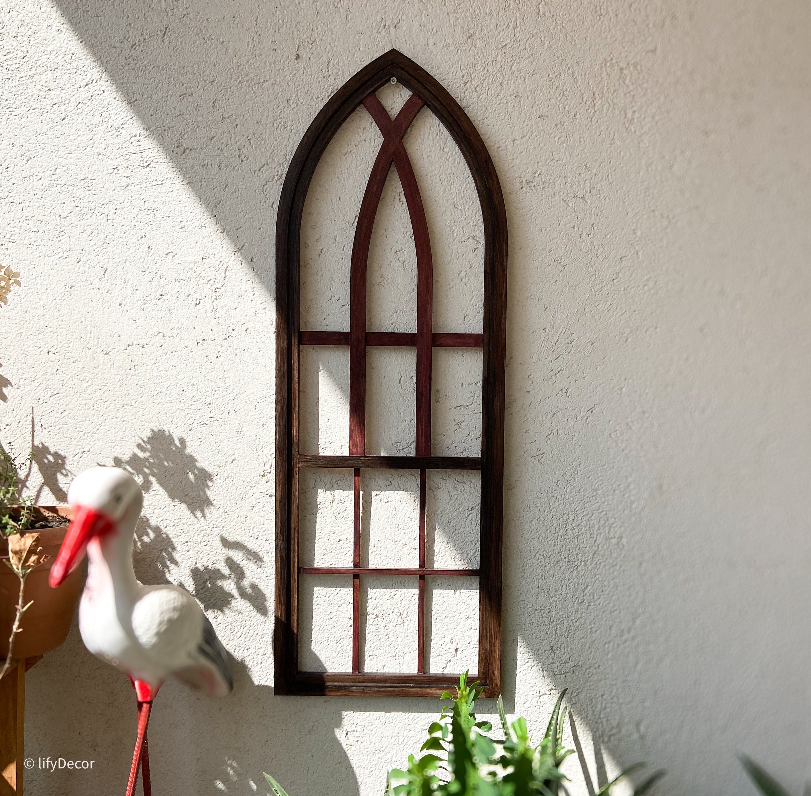 Cathedral Window, Church Window, Farmhouse Window Frames. Antique ...