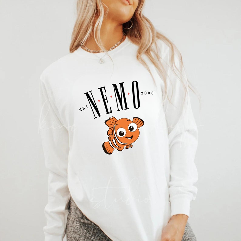 Finding Nemo All Characters Group Comfort Colors Shirt, Nemo Sweatshirt ...
