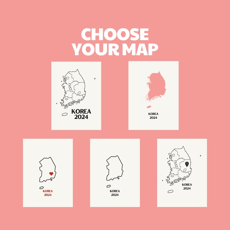 Customizable South Korea Travel Photobook, Personalized, Ready-made ...