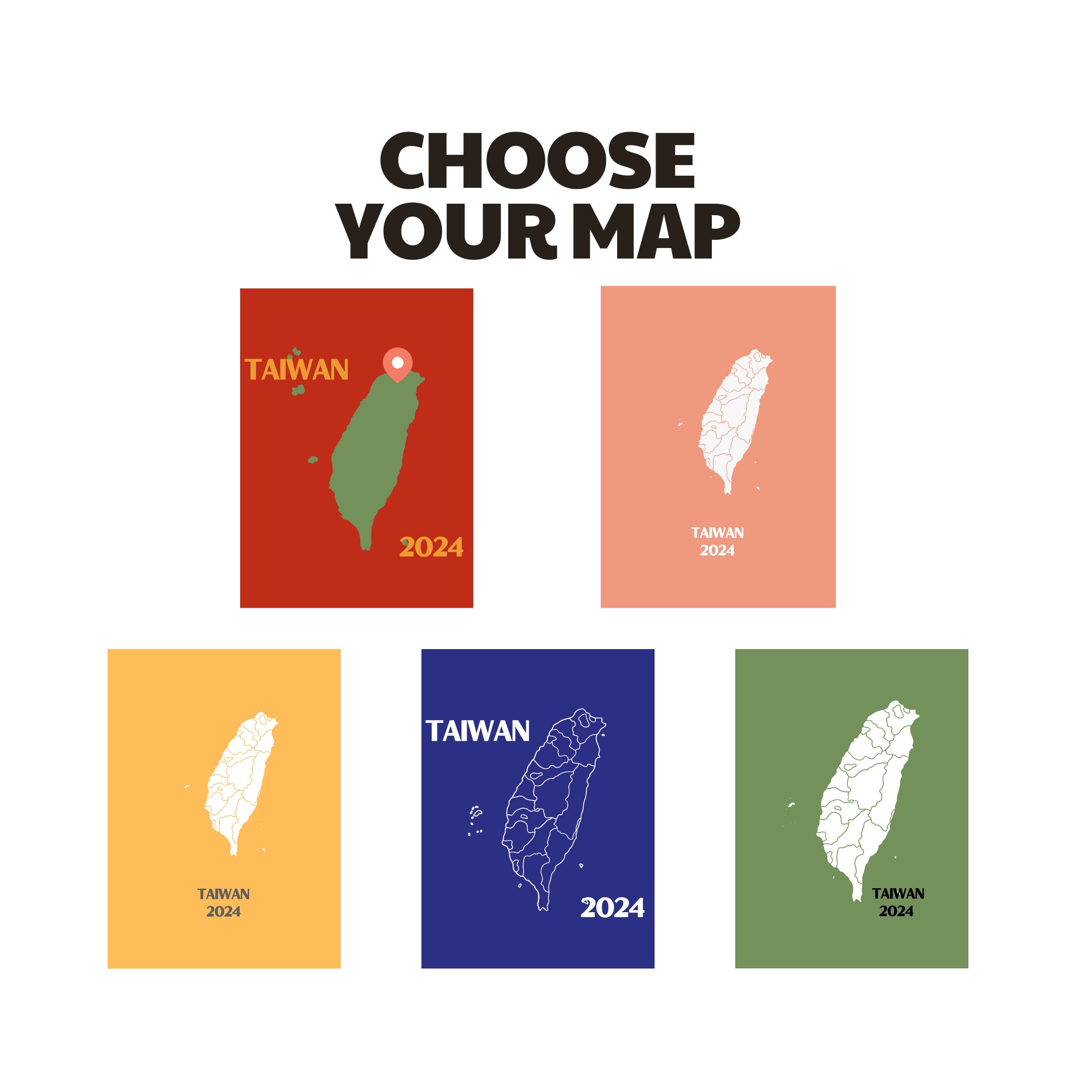 Taiwan Travel Photobook Bundle, Canva Editable, Printable Template ...