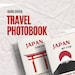 Japan Travel Photobook, Canva Editable, Printable Template, Aesthetic ...