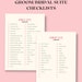 Pastel Pink Wedding Checklist Printable, Canva Editable Wedding ...