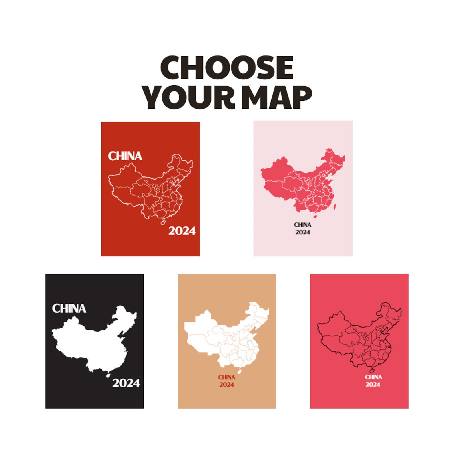 China Travel Photobook Bundle, Aesthetic Coffee Table Photo Album ...