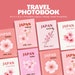 Customizable Japan Travel Photobook, Personalized Cherry Blossom ...
