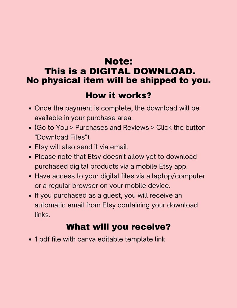Pastel Pink Wedding Checklist Printable, Canva Editable Wedding ...