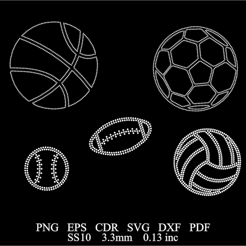 Rhinestone Ball - Etsy