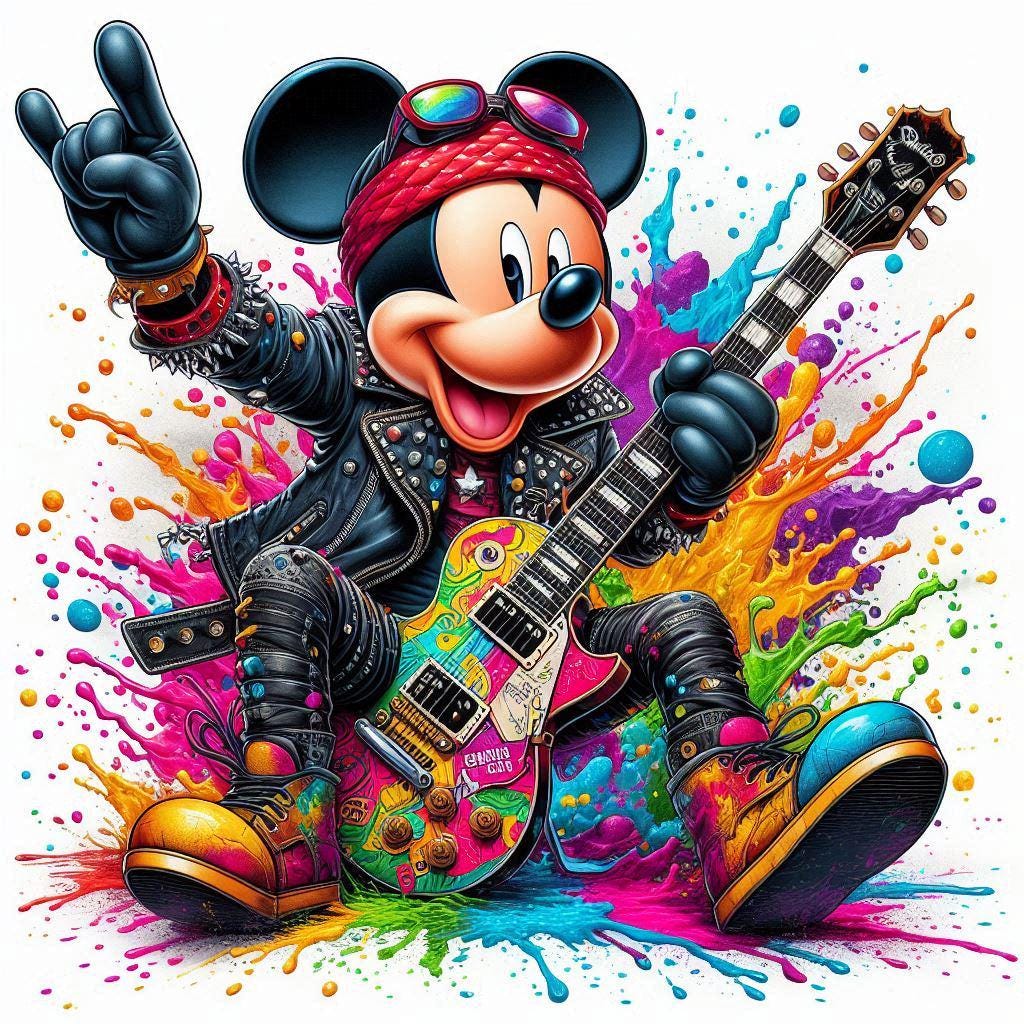 5 PNG Rocker Mickey PNG Bundle Transparent Png Rocker Mickey Clipart ...