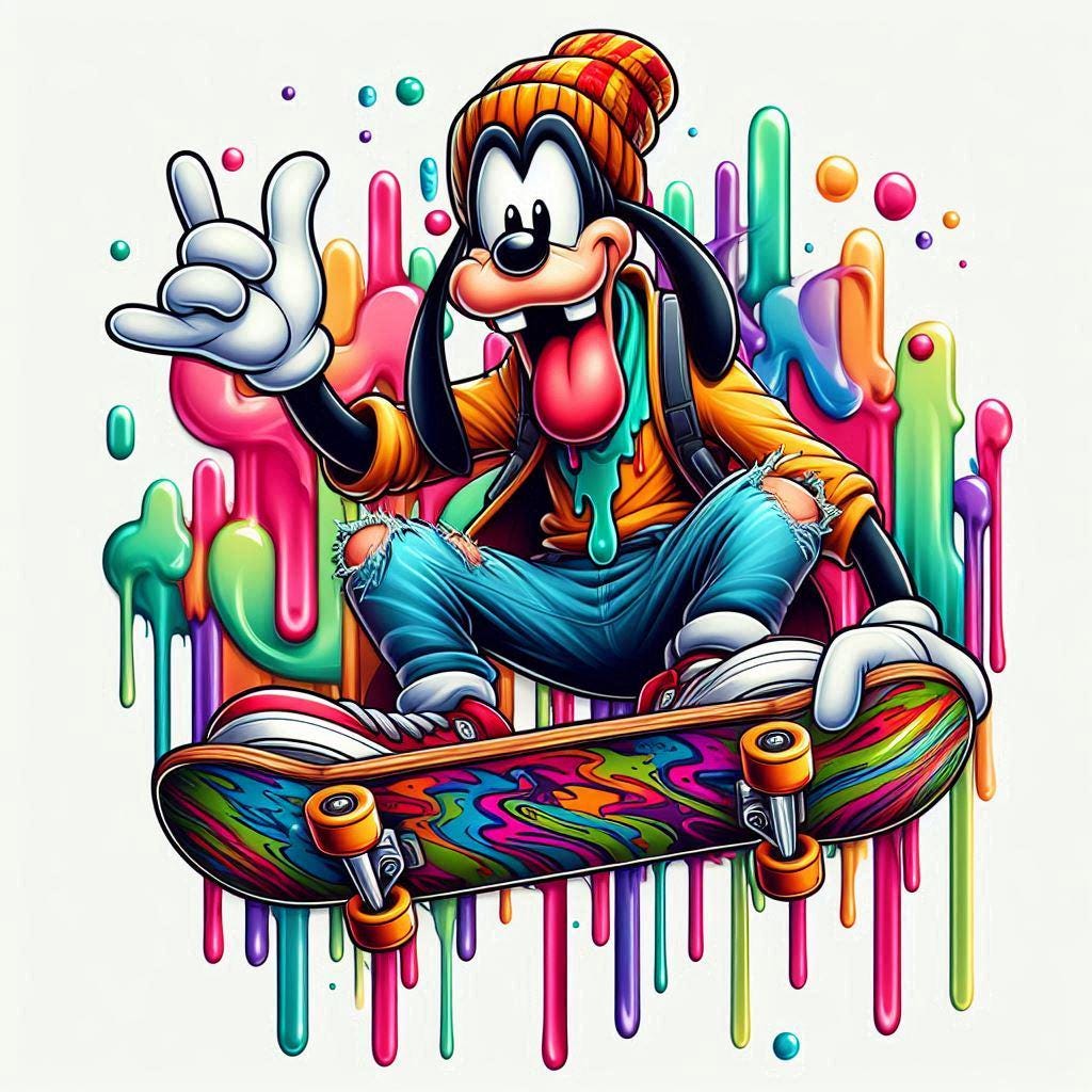 5 PNG Goofy Design High Quality Sublimation Printing Goofy Bundle ...