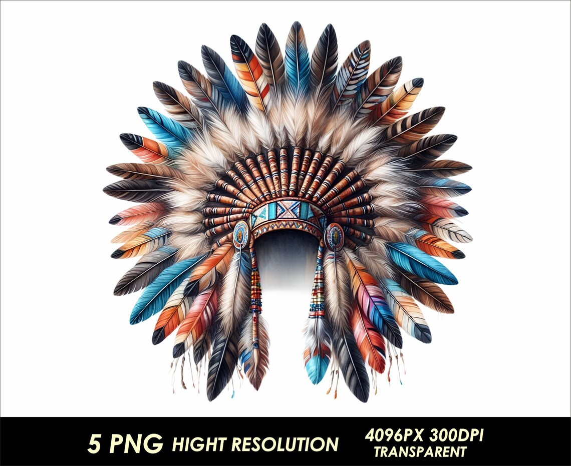 5 PNG Native Indian Head Dress Png Clipart High Quality Transparent ...