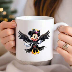 5 PNG Minnie Dark Gothic Design Gothic Png Watercolor Dark Mouse ...