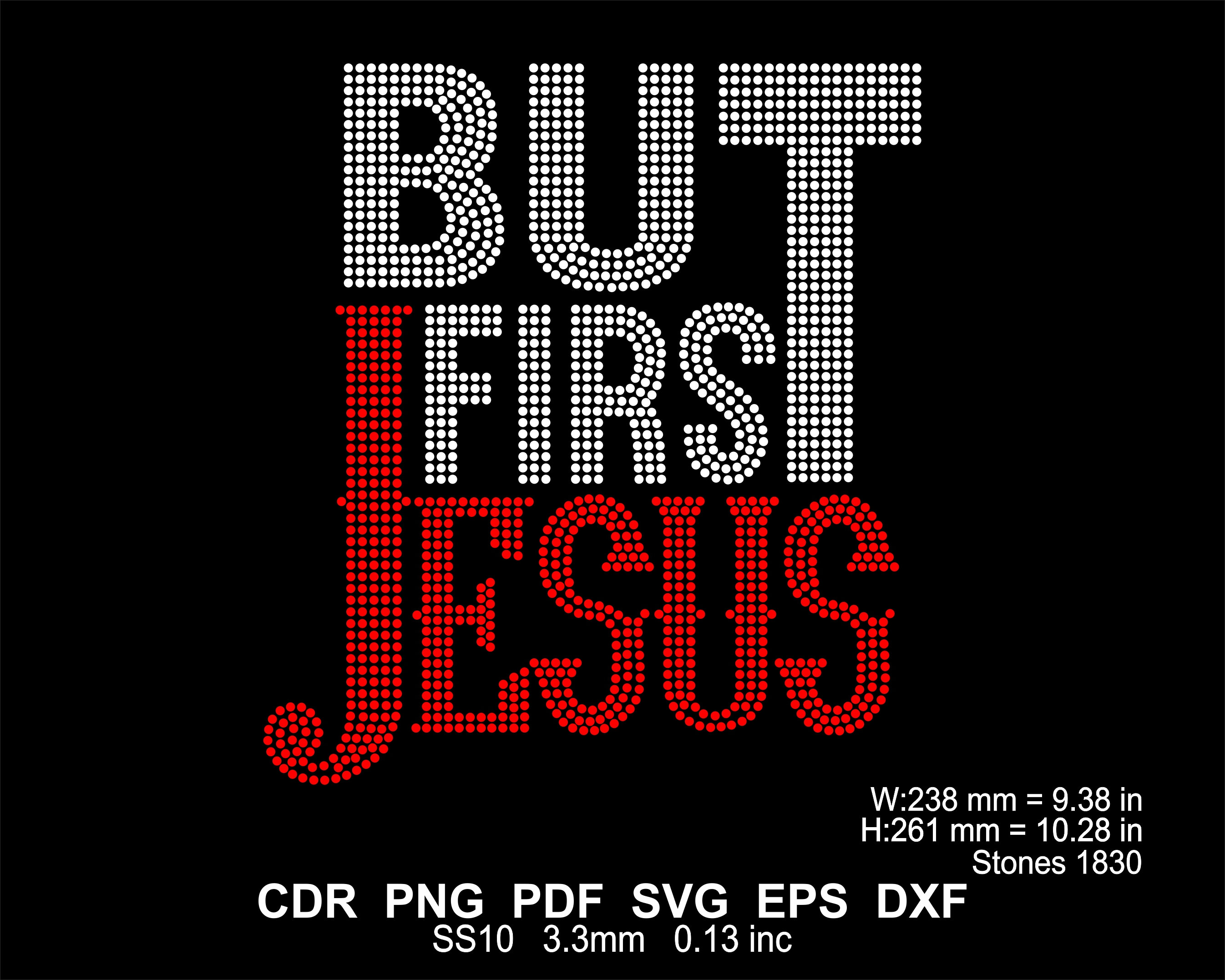 Rhinestone Jesus Template Rhinestone but Fırst Jesus Design Svg Png Dx ...