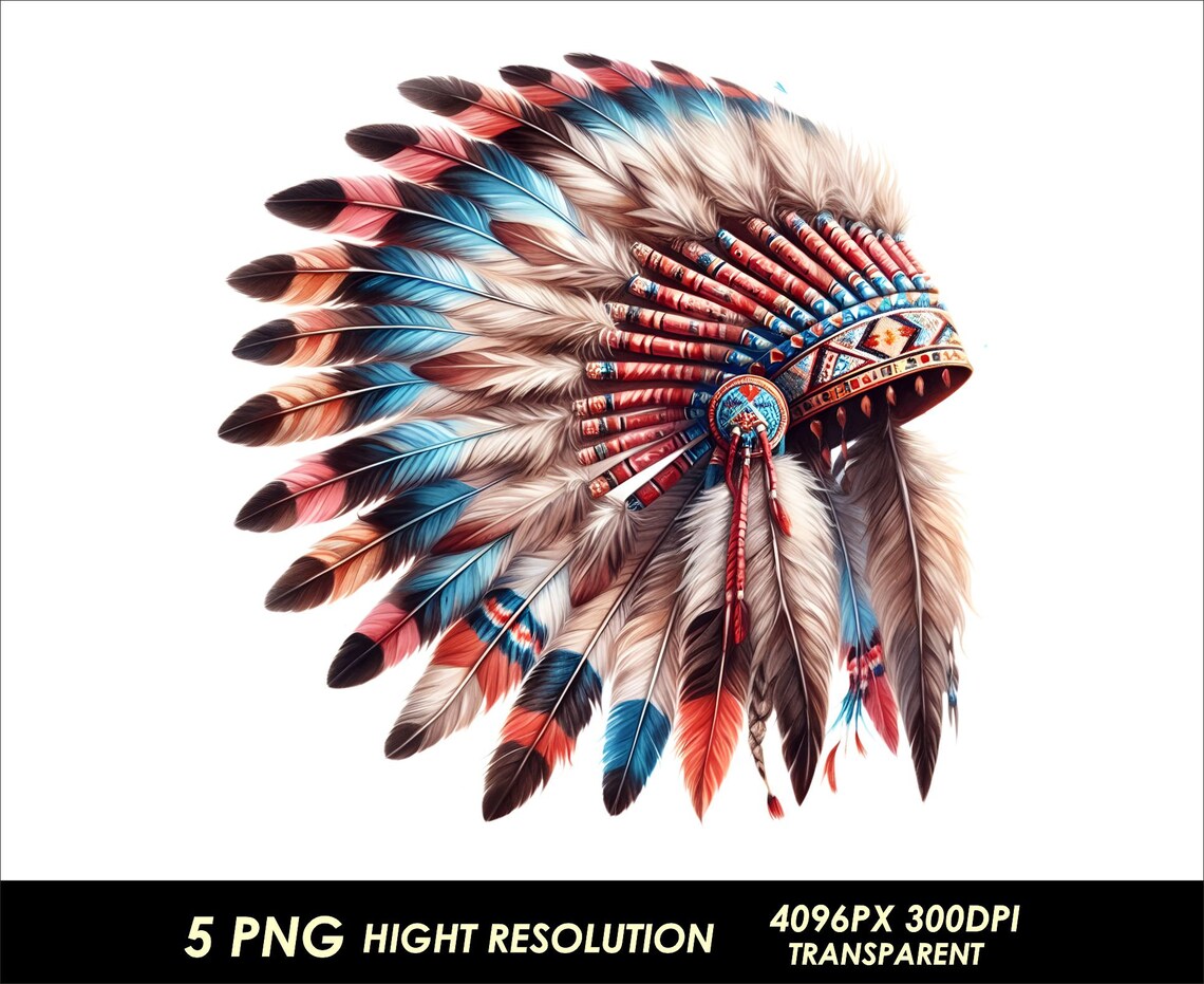 5 PNG Native Indian Head Dress Png Clipart High Quality Transparent ...