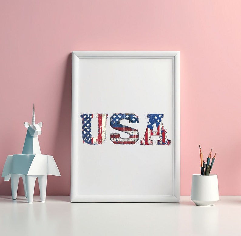 Usa Flag Alphabet Png Usa Flag Font American Flag Font and Numbers PNG ...