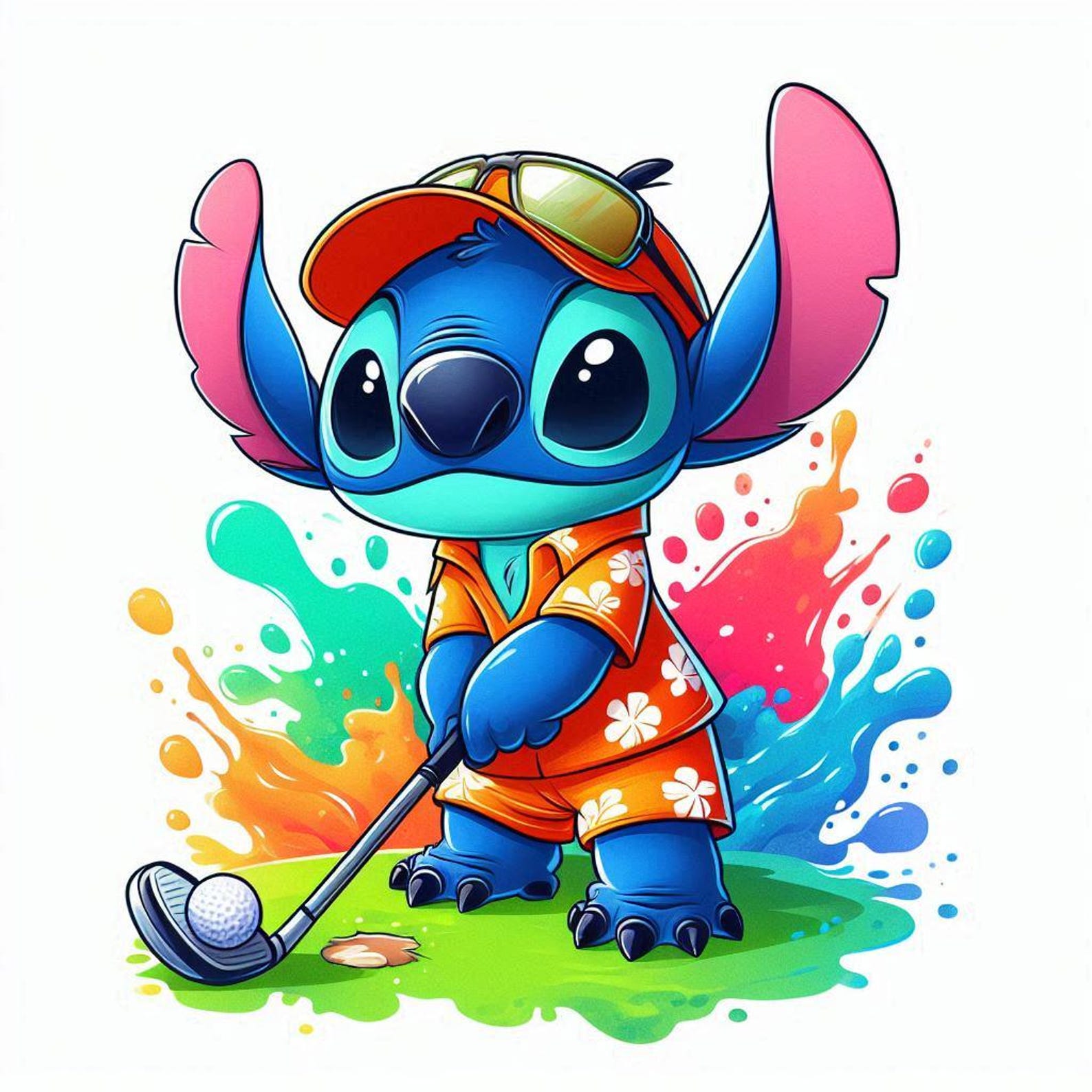 5 PNG Stitch Golf Design Stitch Golf Png Stitch Clipart Stitch Png ...